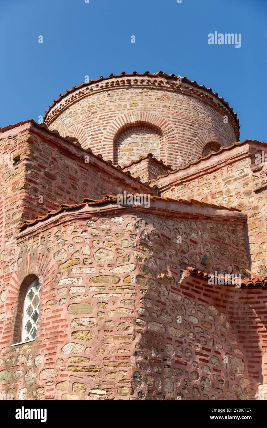 Fatih Mosque, converted from a Greek Orthodox church in Tirilye ...