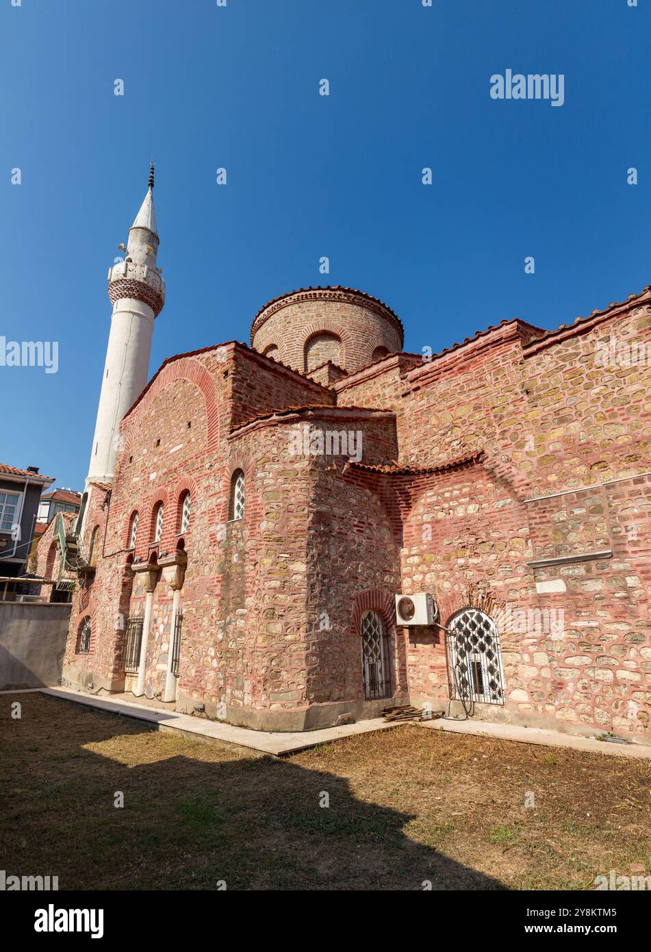 Fatih Mosque, converted from a Greek Orthodox church in Tirilye ...