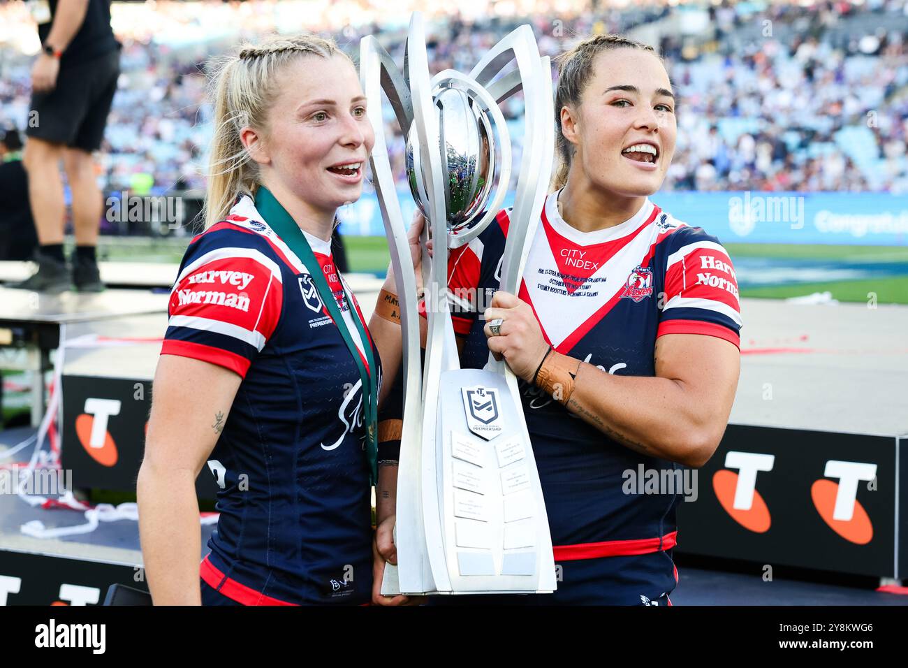 Nrlw grand final 2024 hi-res stock photography and images - Alamy