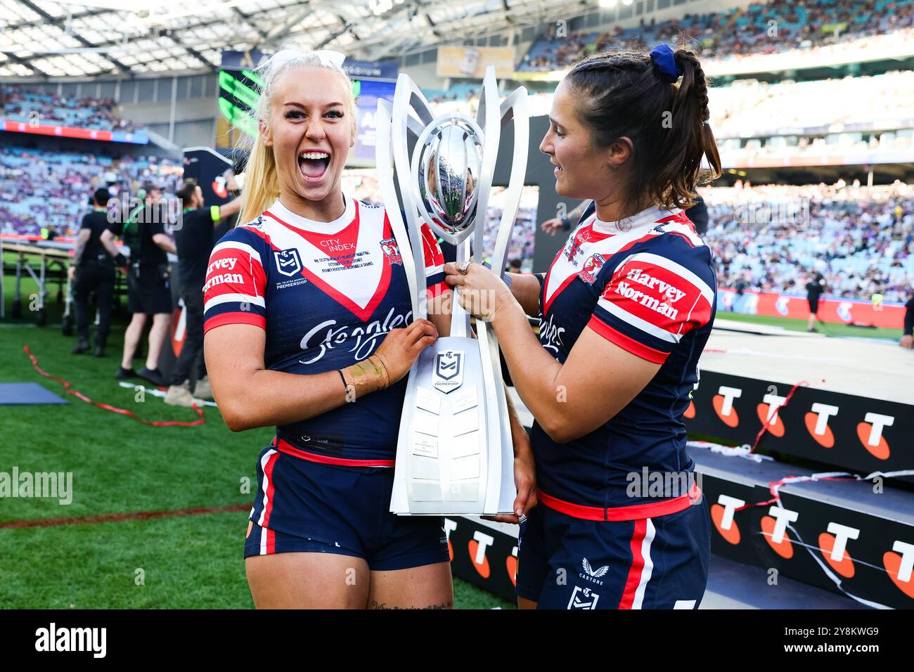 Nrlw grand final 2024 hi-res stock photography and images - Alamy