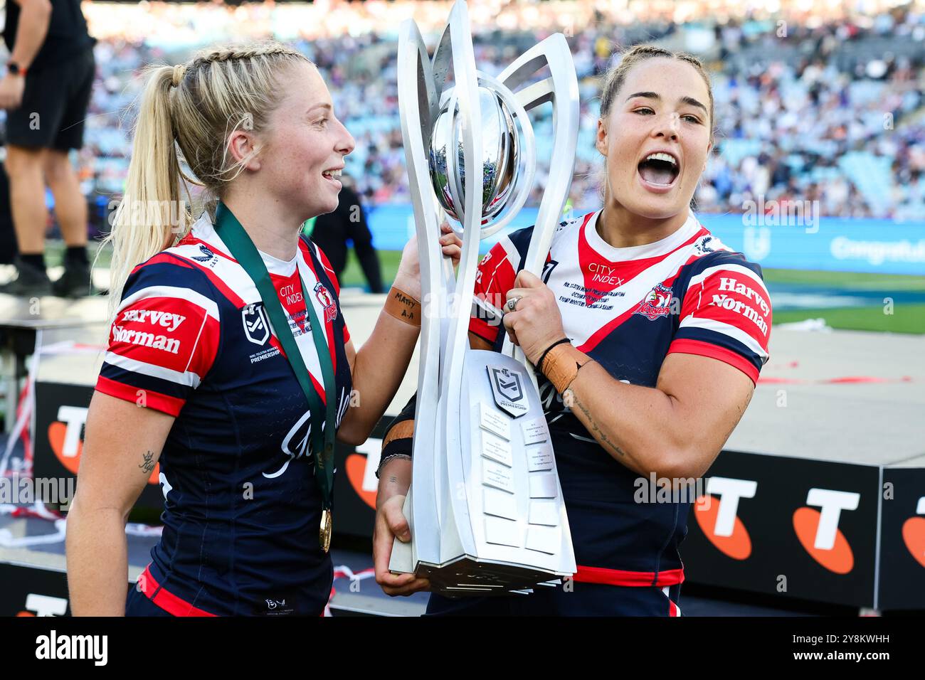 Nrlw grand final 2024 hi-res stock photography and images - Alamy
