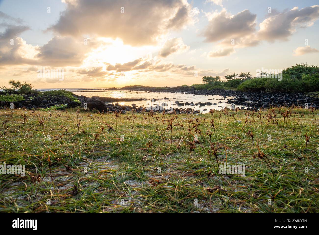 sunset on beach in Mauritius. these beautiful sunsets on such dream ...