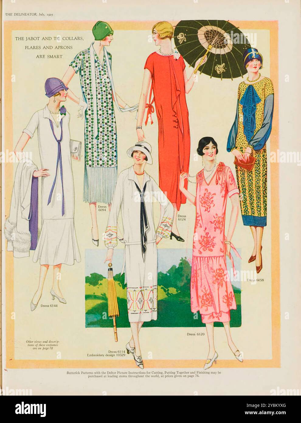 Display of summer fashion dresses for women. Vintage Women Fashion ...