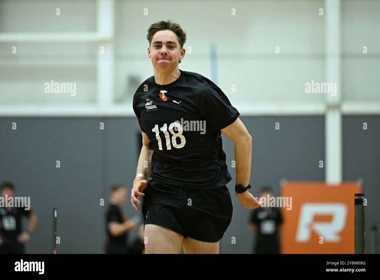 Melbourne, Australia. 06th Oct, 2024. Jack Ough in action during the ...