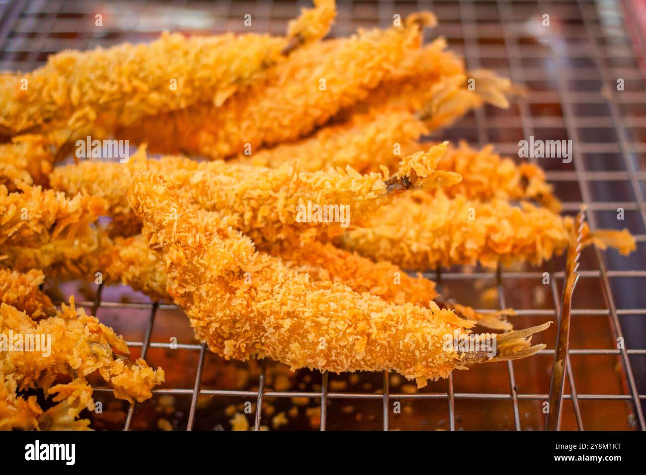 Deep fried Capelin Fish (Shishamo), Thai fried battered egg fish Stock ...