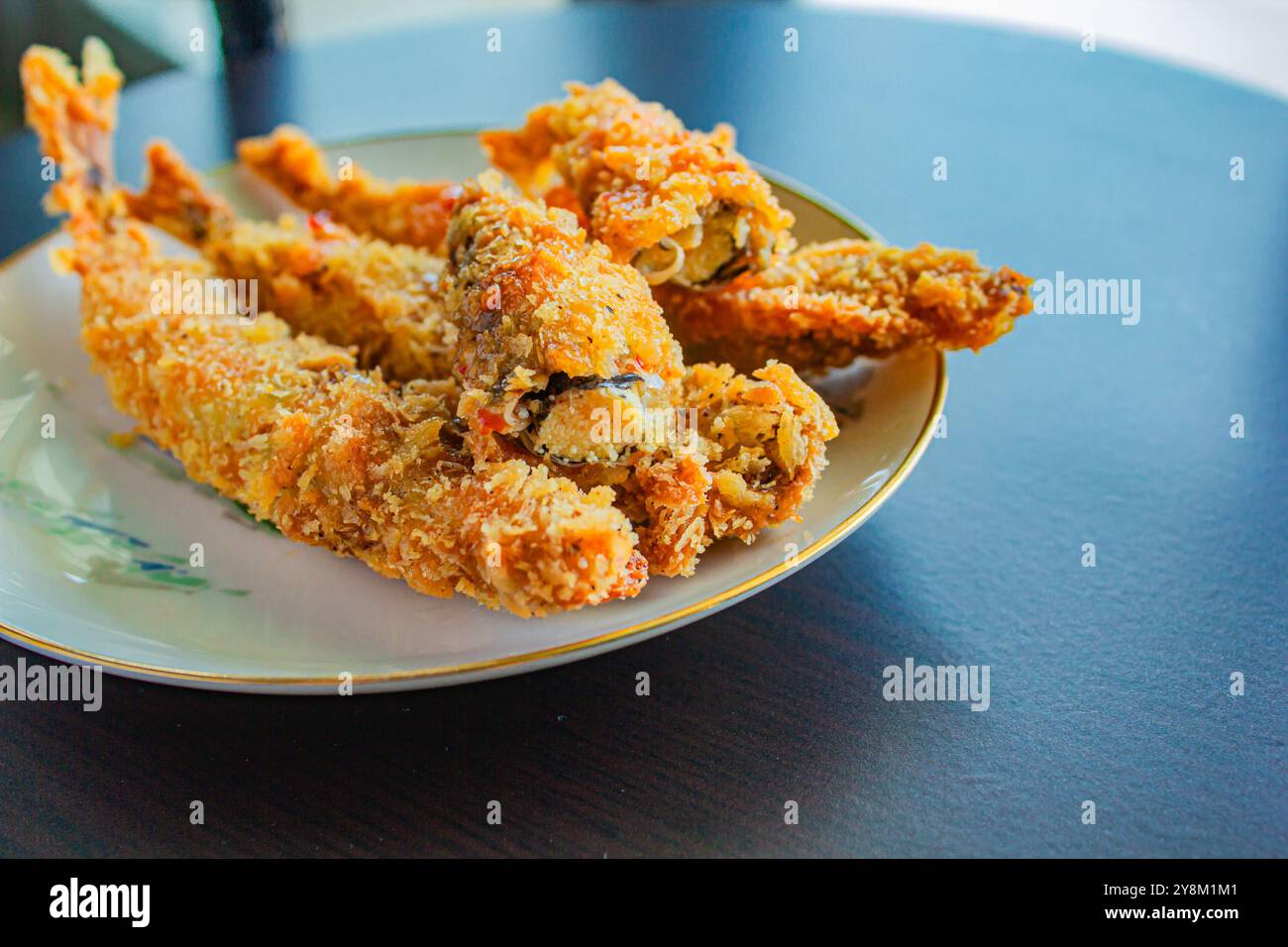 Deep fried Capelin Fish (Shishamo), Thai fried battered egg fish Stock ...