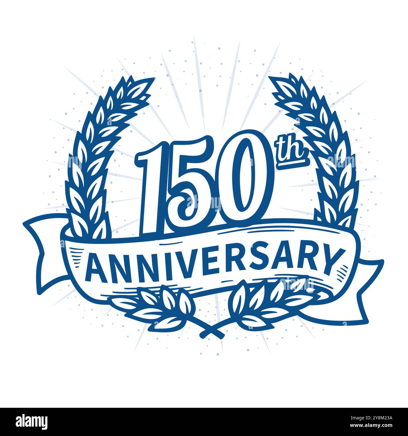 150 years anniversary celebration logotype. 150th anniversary logo ...