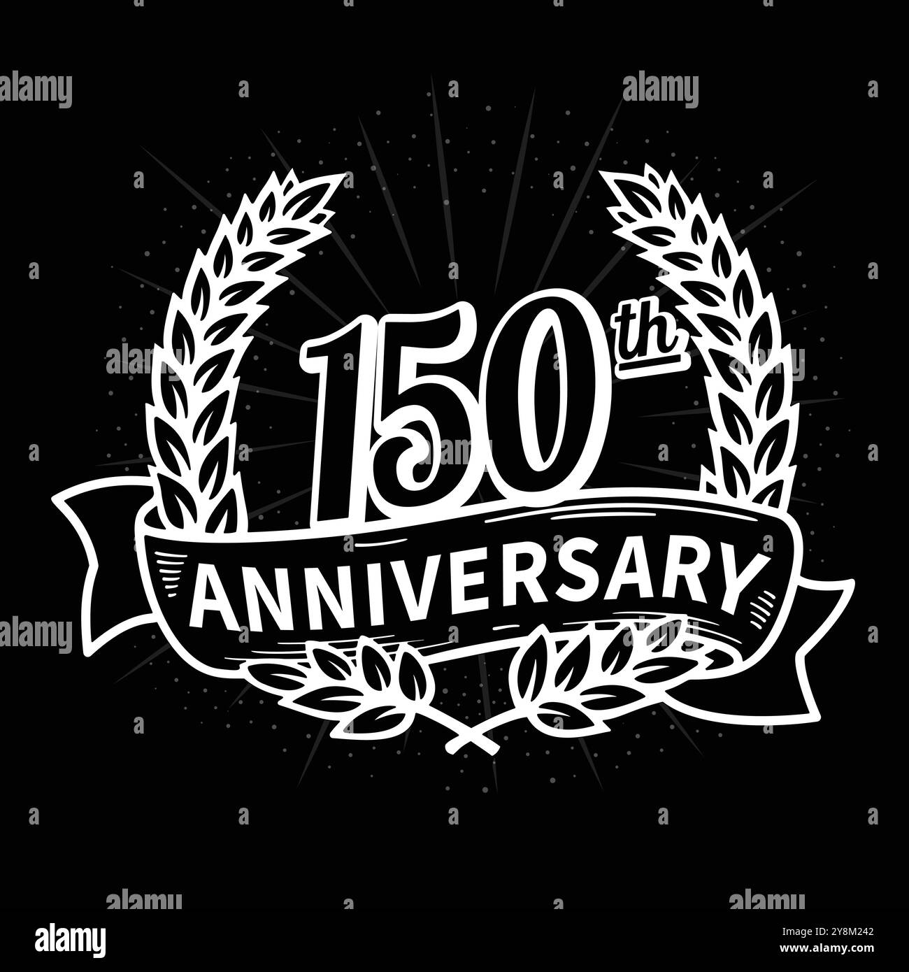 150 years anniversary celebration logotype. 150th anniversary logo ...
