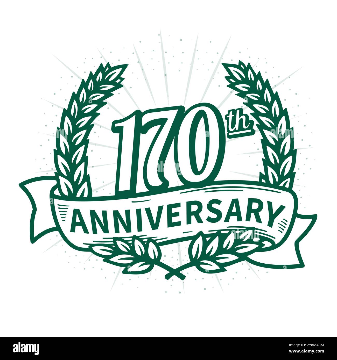 170 years anniversary celebration logotype. 170th anniversary logo ...