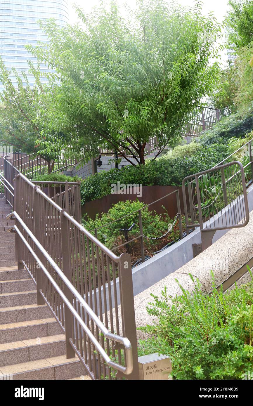 October 5, 2024. Toranomon, Minato-ku, Tokyo, Japan.Toranomon Hills and ...