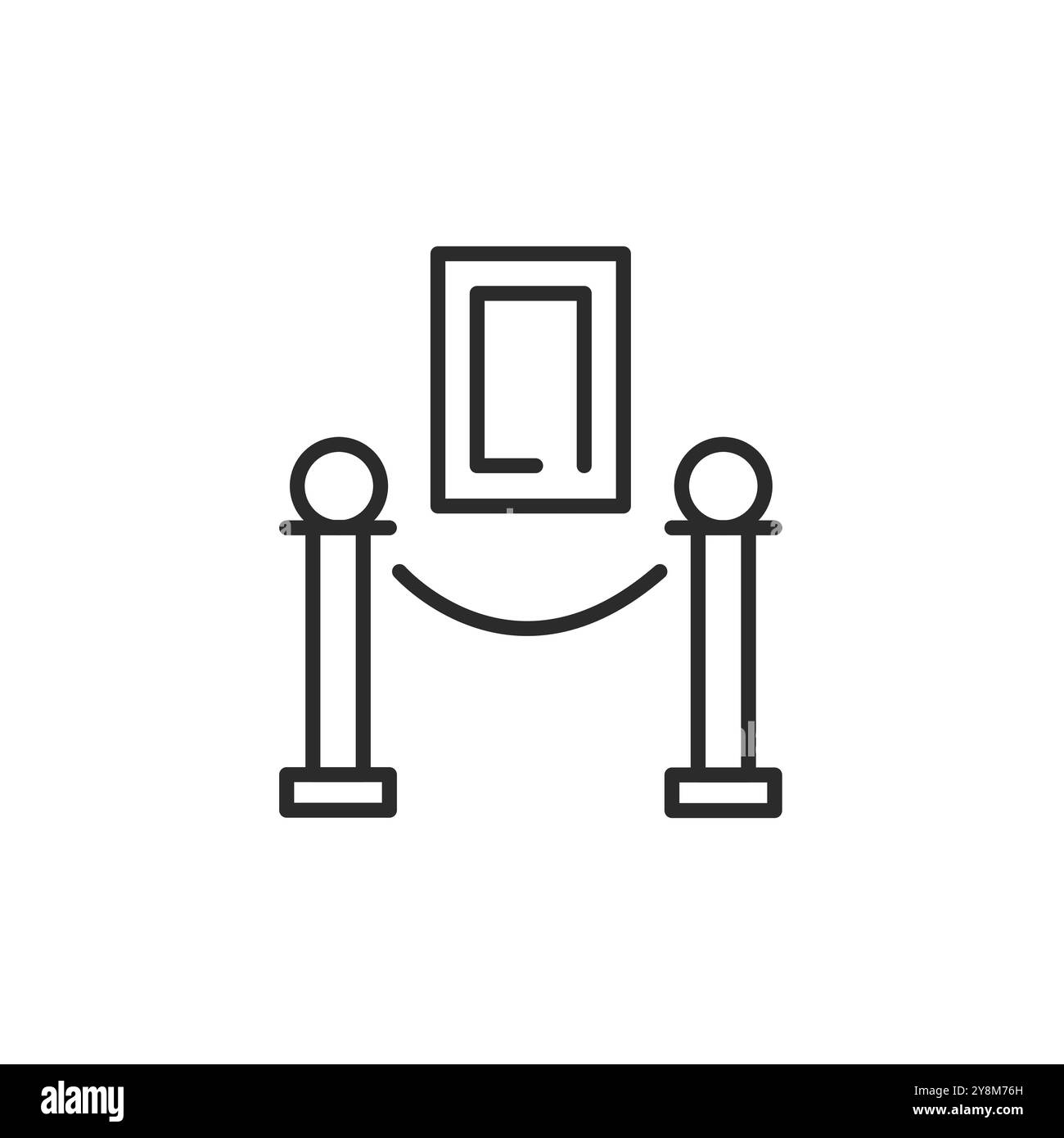 Museum Art Display Icon Stock Vector Image & Art - Alamy