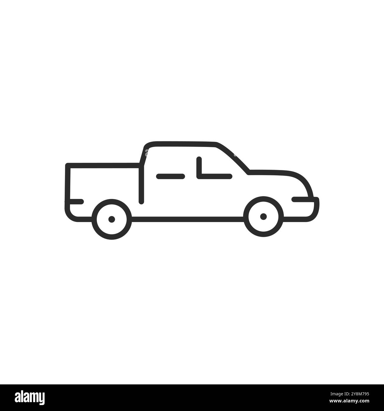 Pickup Truck Icon Stock Vector Image & Art - Alamy