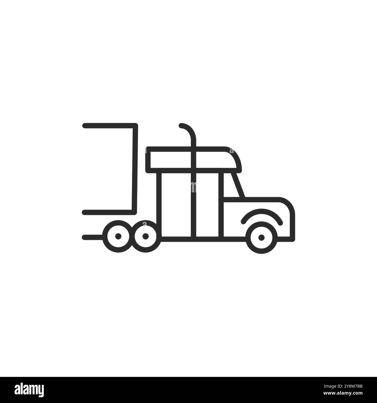 Cargo Truck Icon Stock Vector Image & Art - Alamy