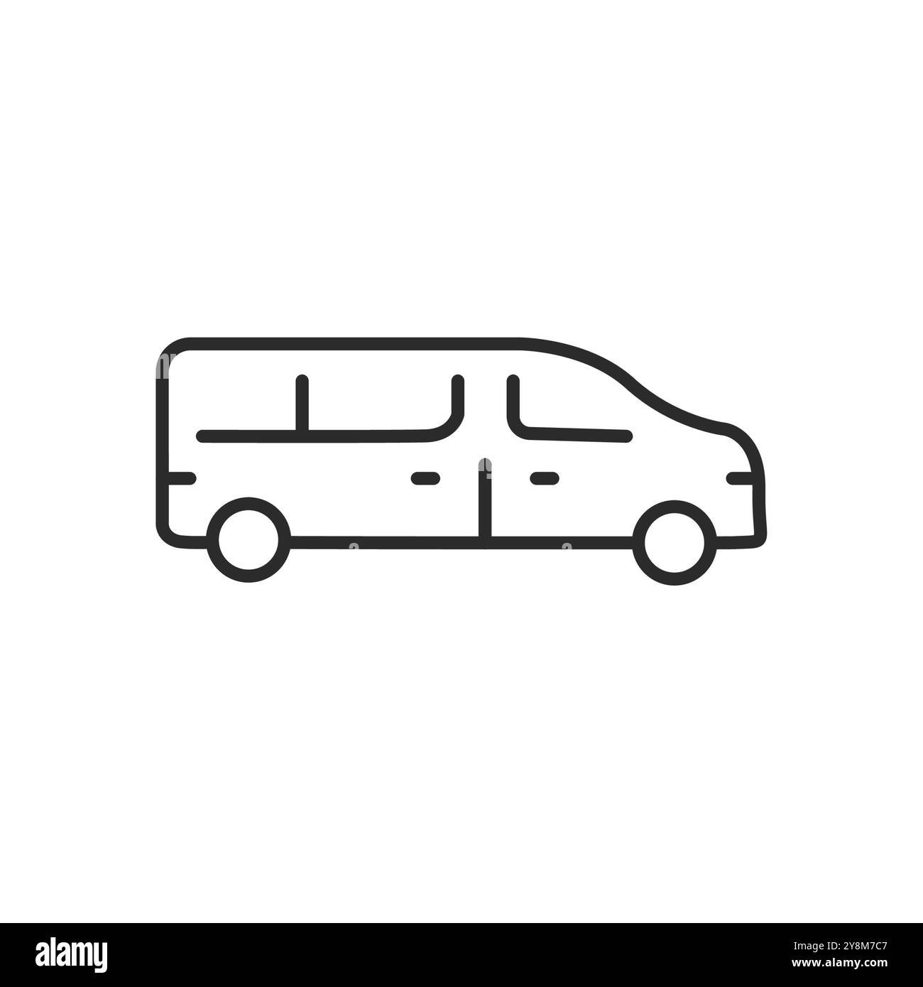 Car van rental Stock Vector Images - Alamy