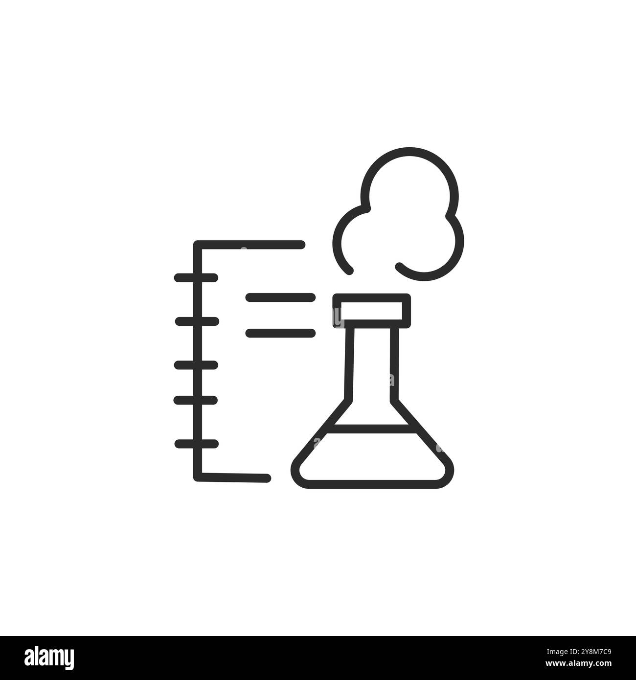 Chemistry Experiment Icon Stock Vector Image & Art - Alamy