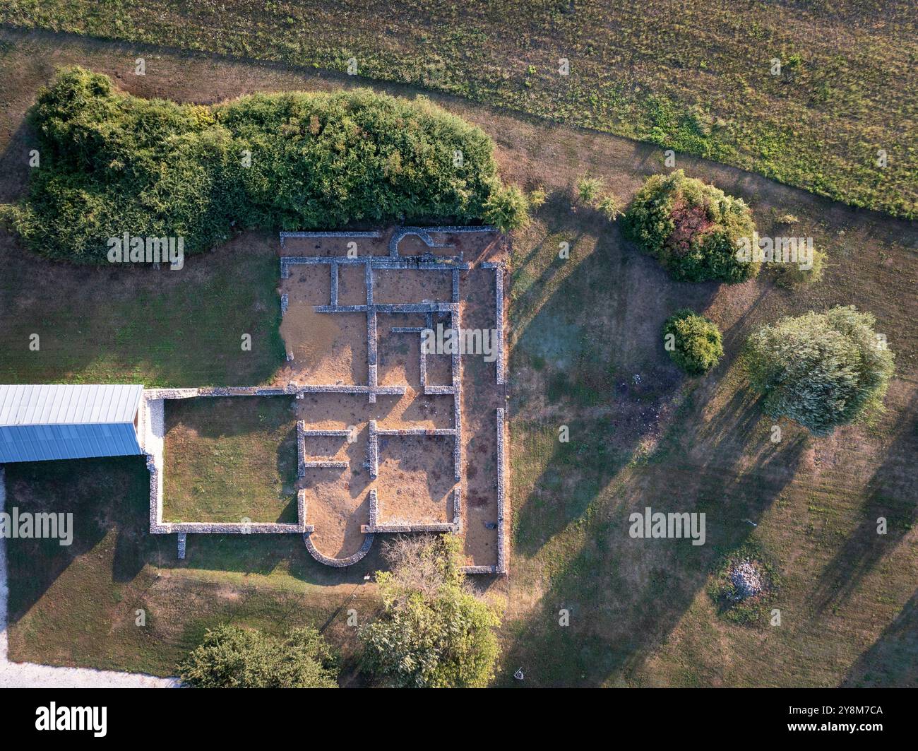 Villa Rustica is a Roman ruins exhibition in the village of Nemesvámos ...