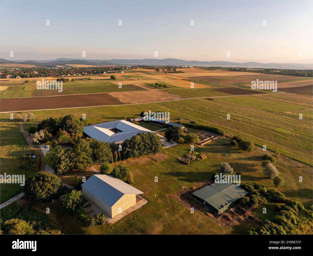Villa Rustica is a Roman ruins exhibition in the village of Nemesvámos ...