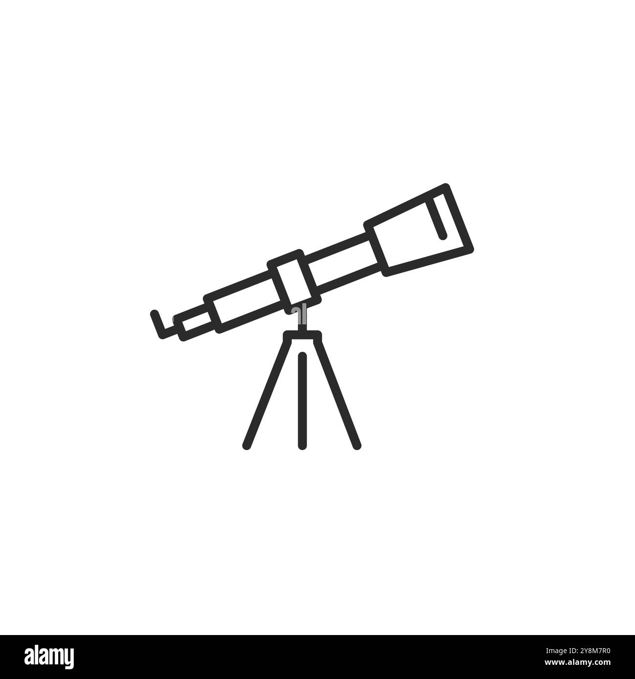 Astronomy telescope lenses Stock Vector Images - Alamy