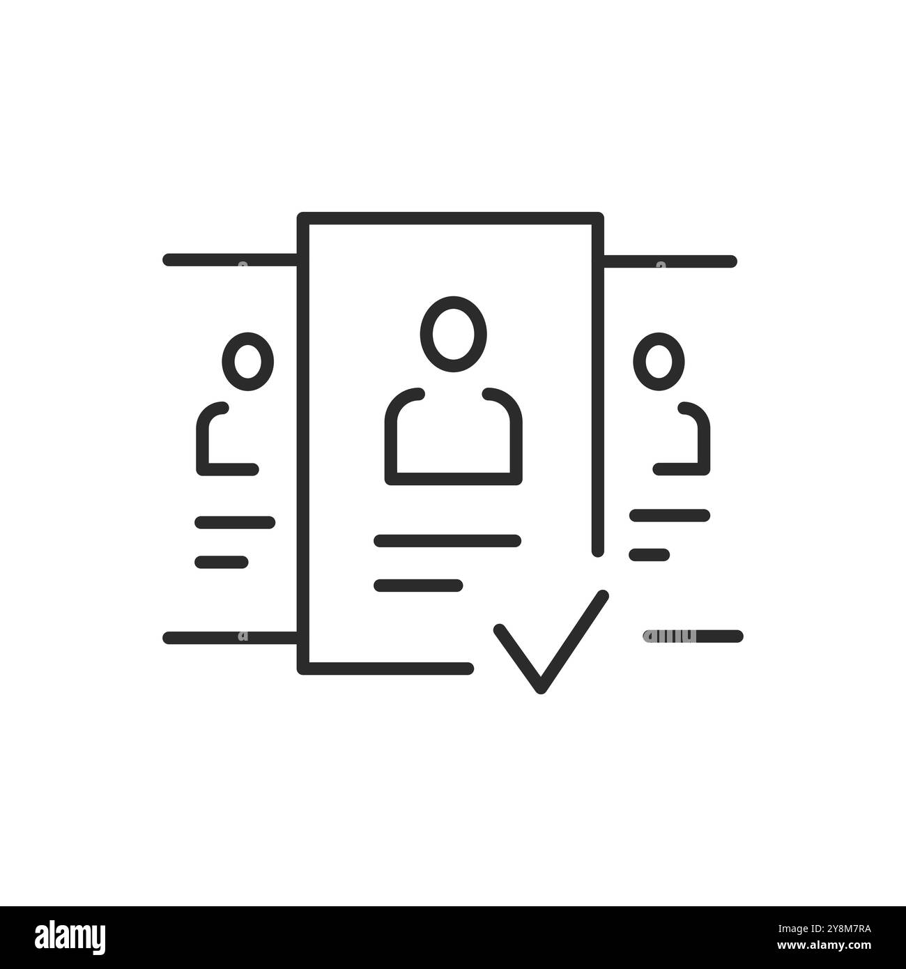 Application credentials Stock Vector Images - Alamy