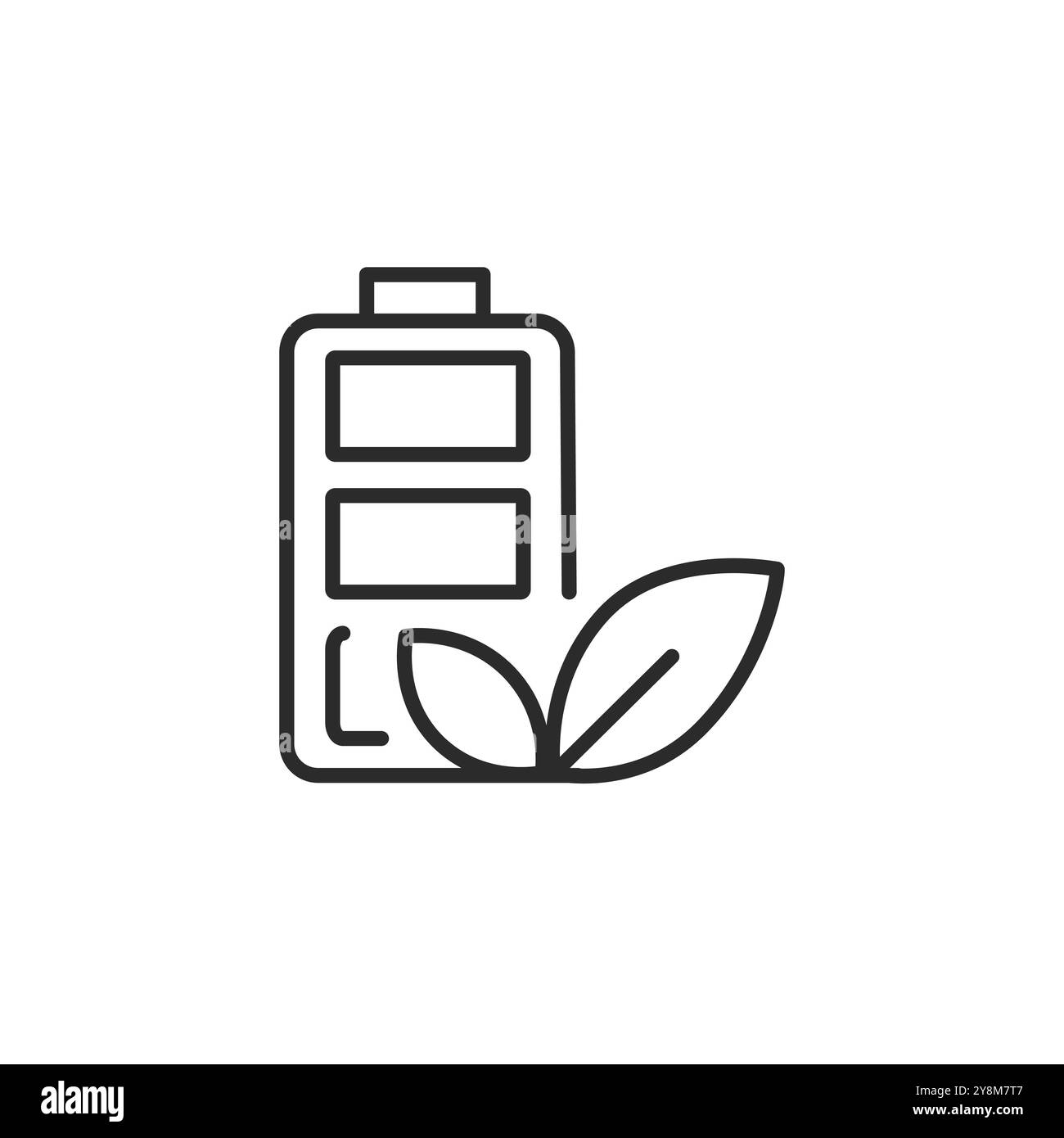 Eco-Friendly Battery Icon Stock Vector Image & Art - Alamy