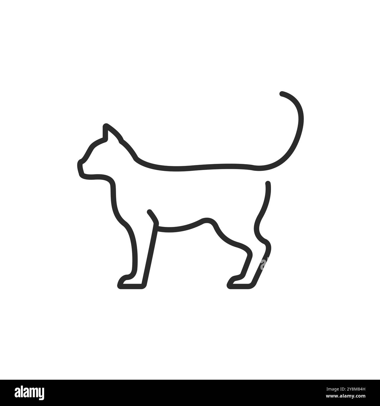 Cat litter icon vector Stock Vector Images - Alamy