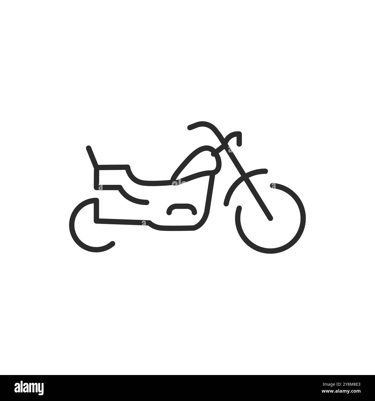Motorcycle street fashion Stock Vector Images - Alamy