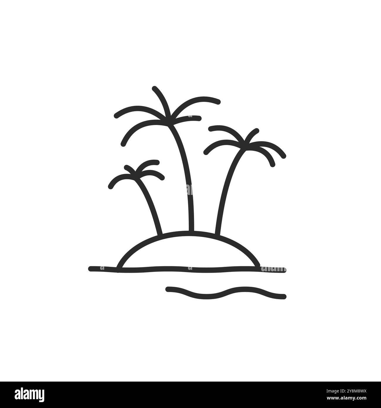 Sunbathing island Black and White Stock Photos & Images - Alamy