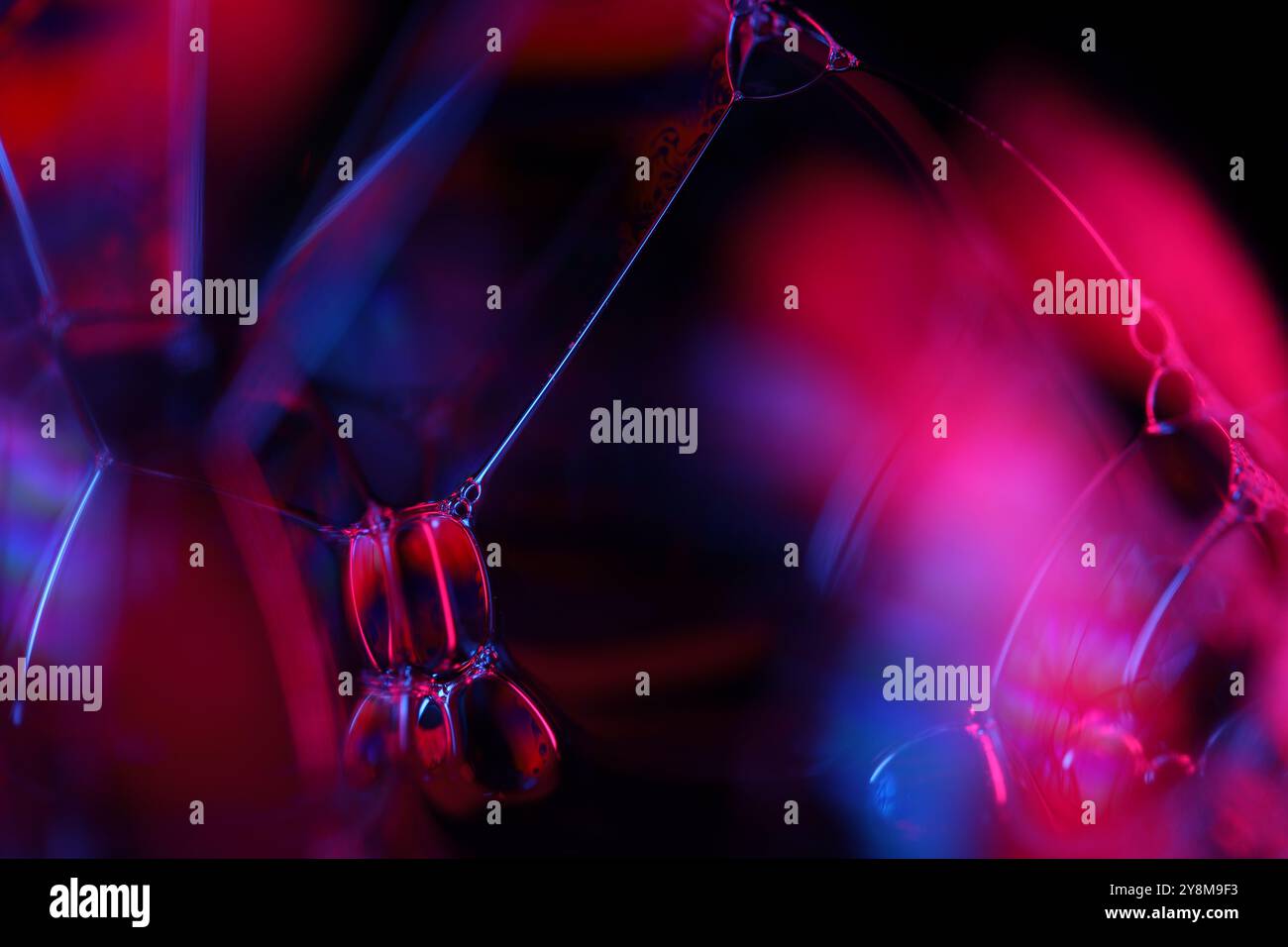 Red and dark blue fluid pattern, fluid background,, dark gloomy ...