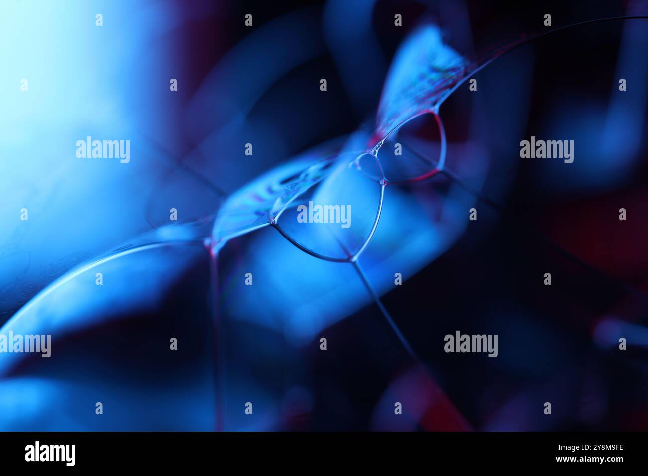 Red and dark blue fluid pattern, fluid background,, dark gloomy ...