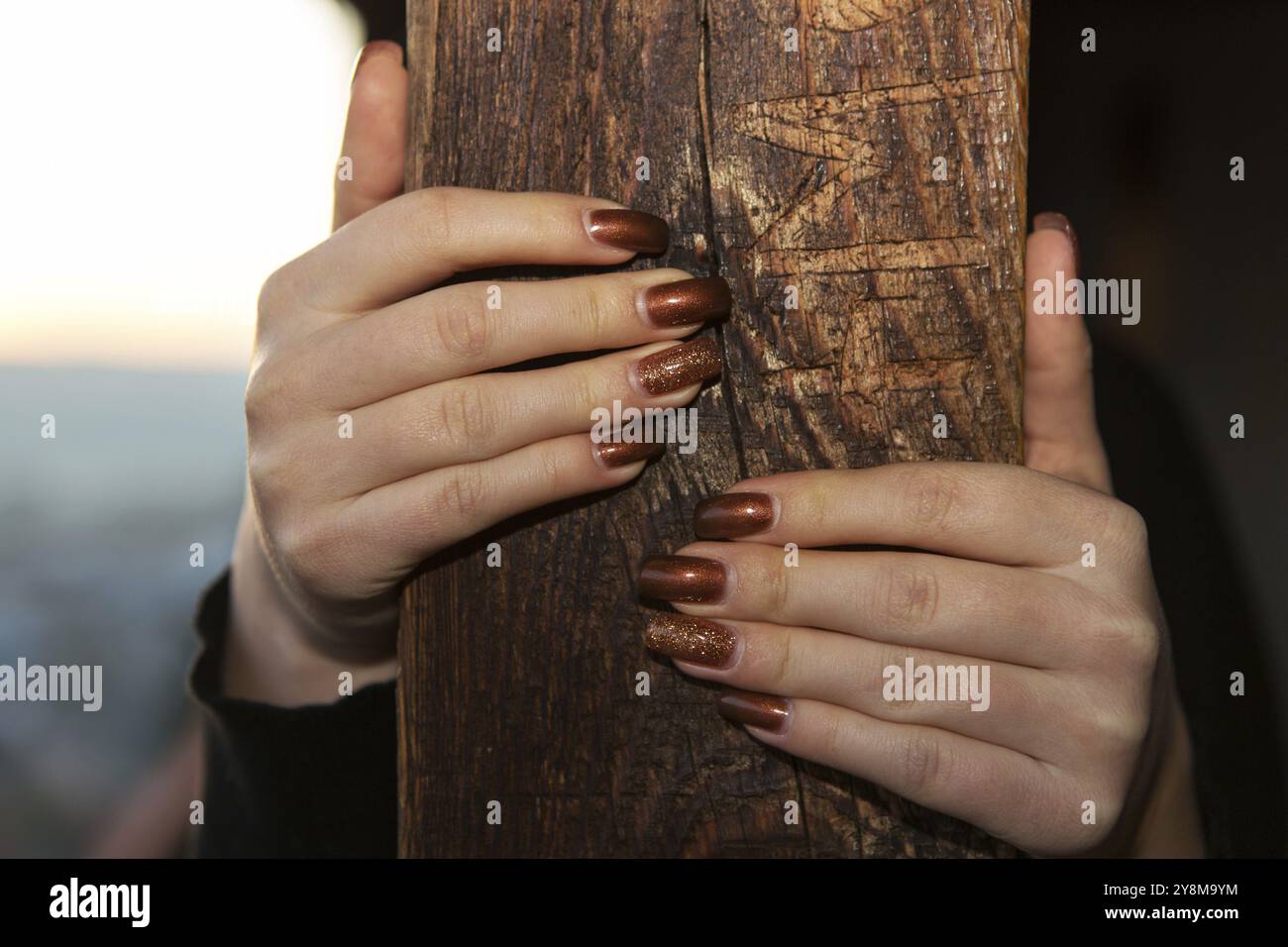Women's hands with beautifully manicured fingernails Stock Photo - Alamy