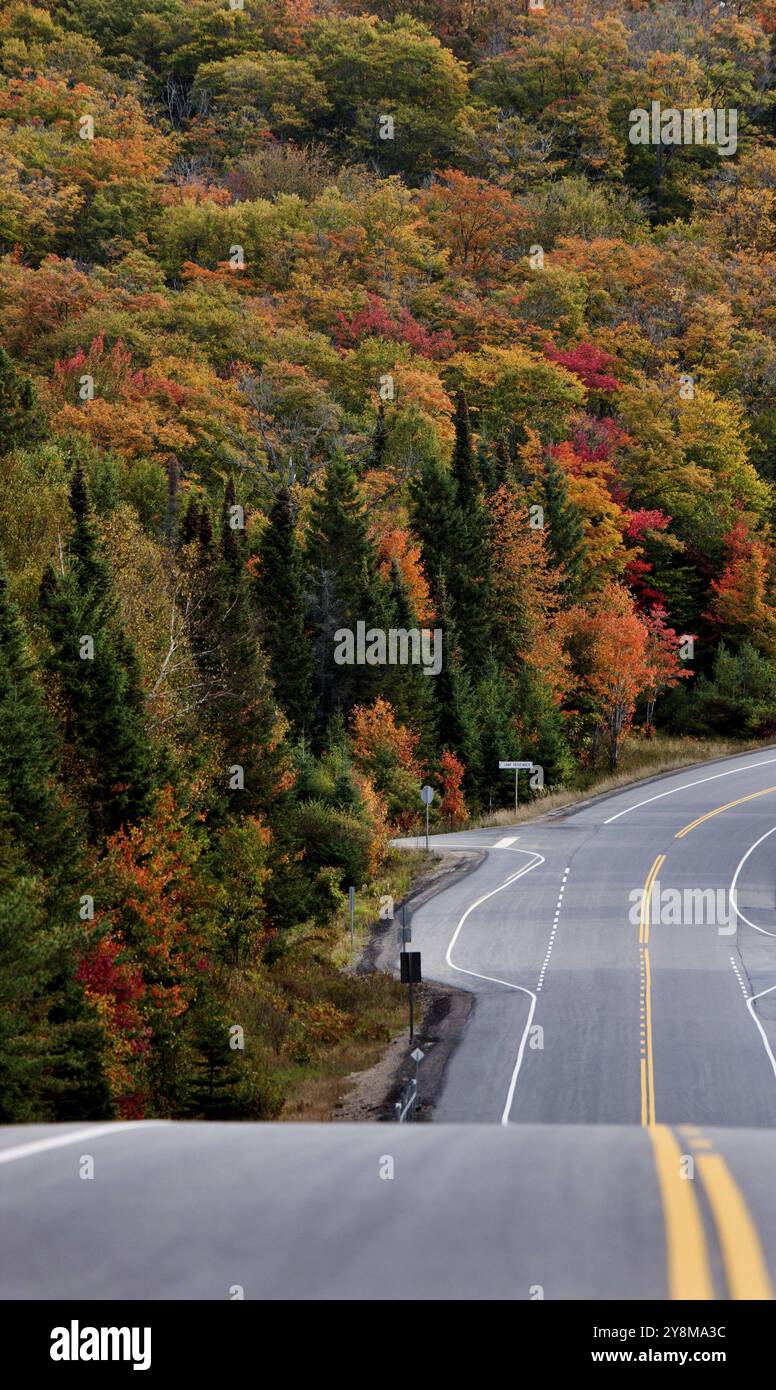 Algonquin Park Muskoka Ontario fall autumn colors Stock Photo - Alamy