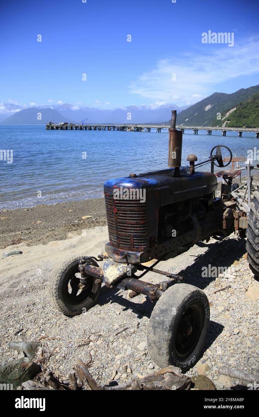 Jackson Bay New Zealand South Island West Coast Stock Photo - Alamy
