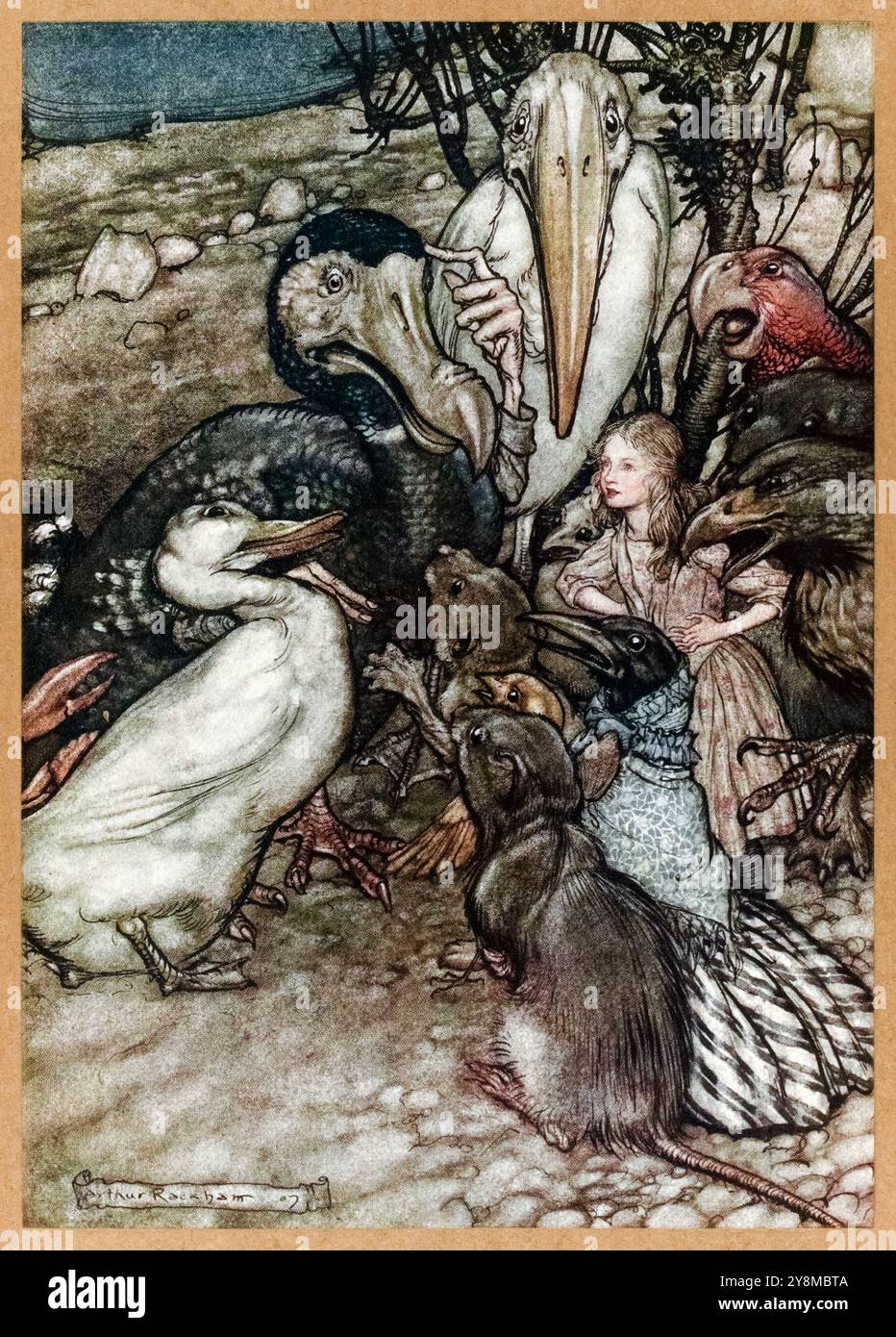 “They began crowding round it, panting and asking: 'But who has won ...