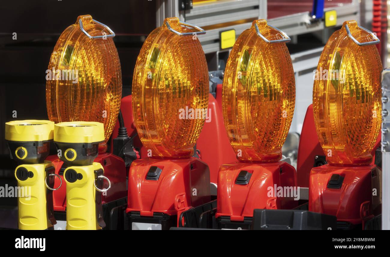 Red emergency truck hi-res stock photography and images - Alamy