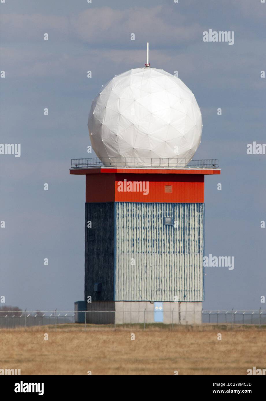 Doppler Radar Station Airport in Saskatchewan Canada Stock Photo - Alamy