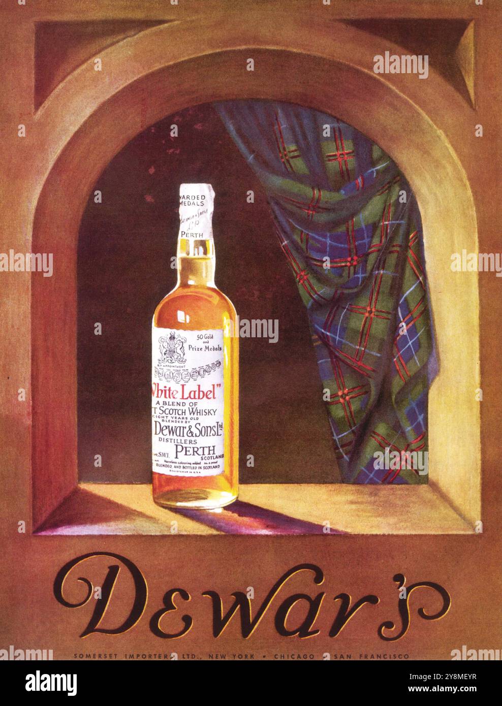 Vintage alcohol label art deco whiskey hi-res stock photography and ...