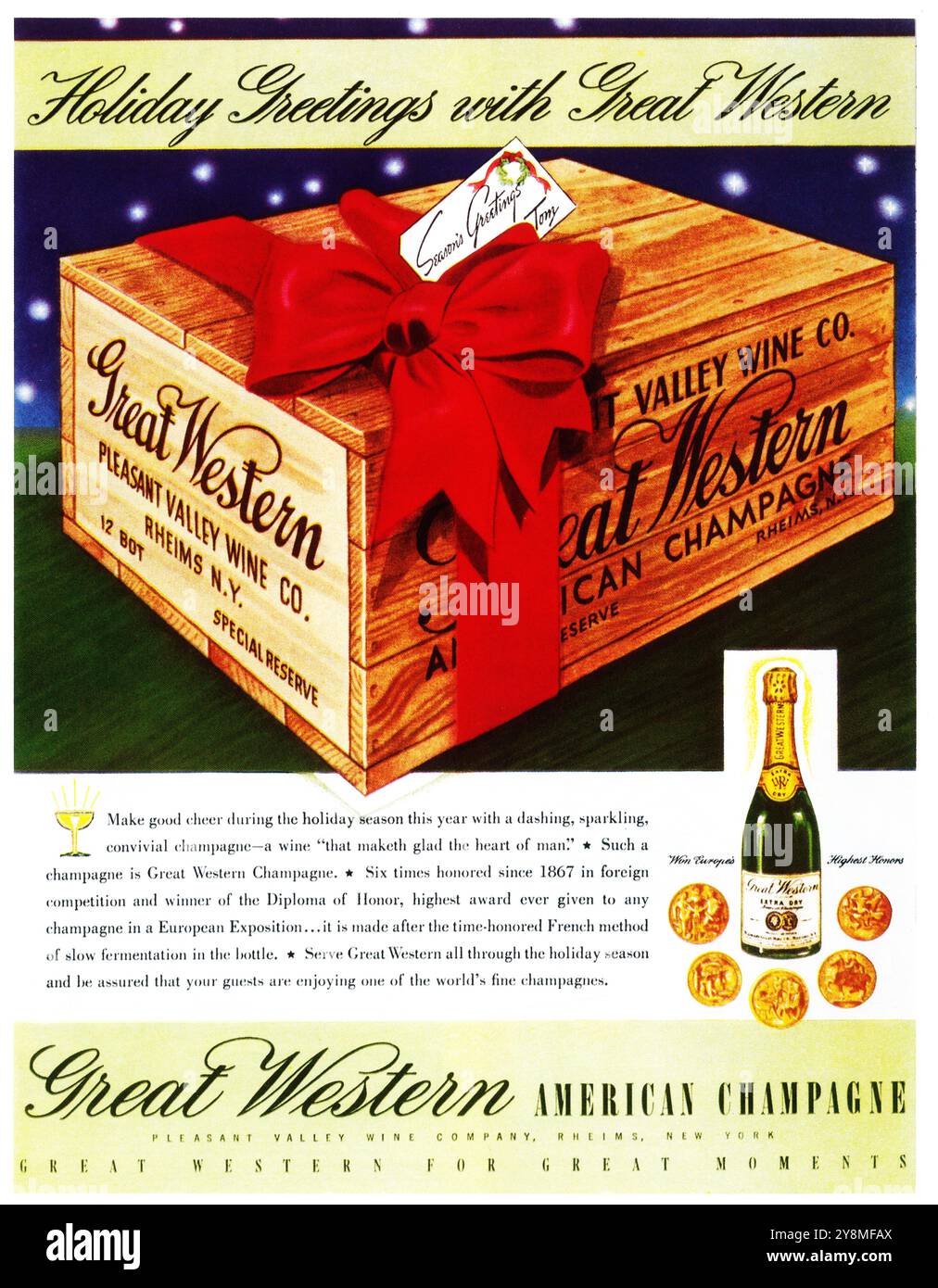 1930s champagne bottle hi-res stock photography and images - Alamy