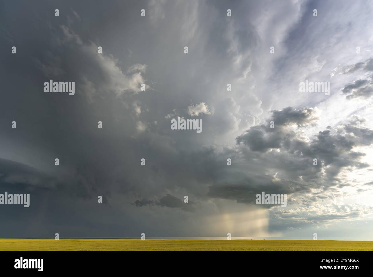 Summer Storms in the Canadian Prairies Dramatic Scenes Stock Photo - Alamy