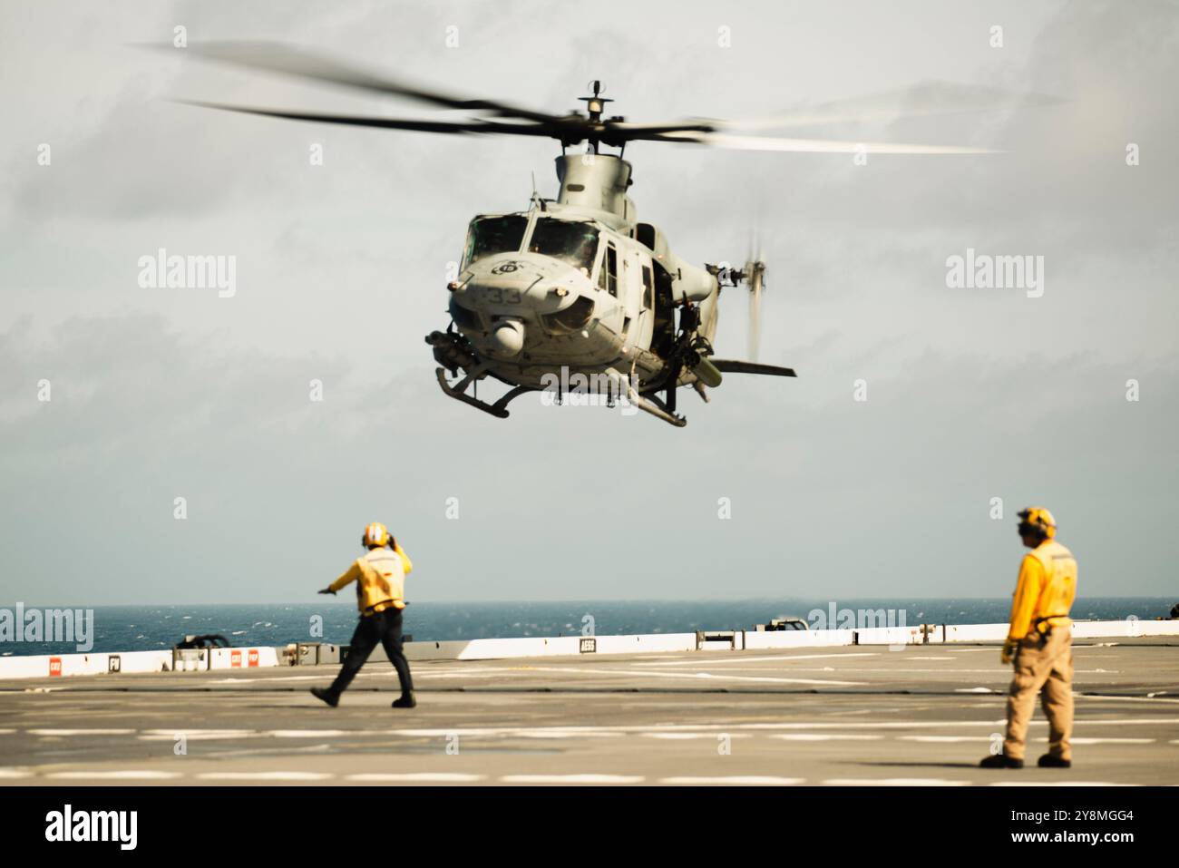 A UH-1Y Venom attached to attached to Marine Medium Tiltrotor Squadron ...