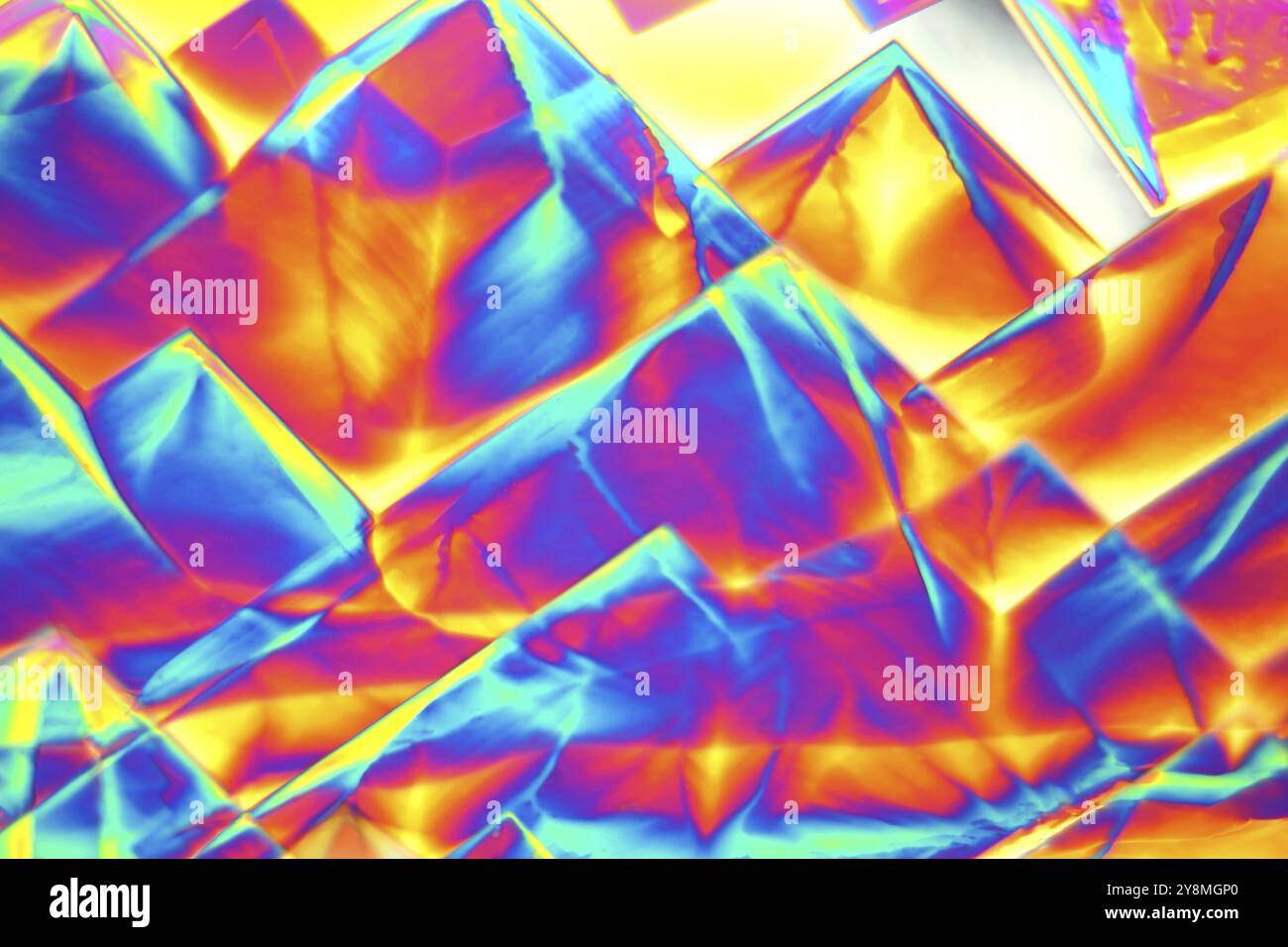 Salt crystals microscope hi-res stock photography and images - Alamy
