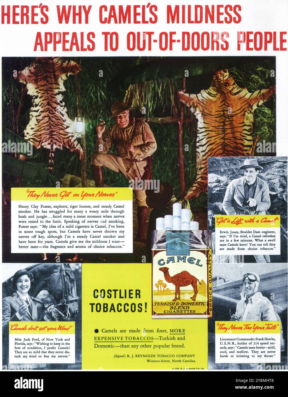 Camel cigarettes adverts hi-res stock photography and images - Alamy