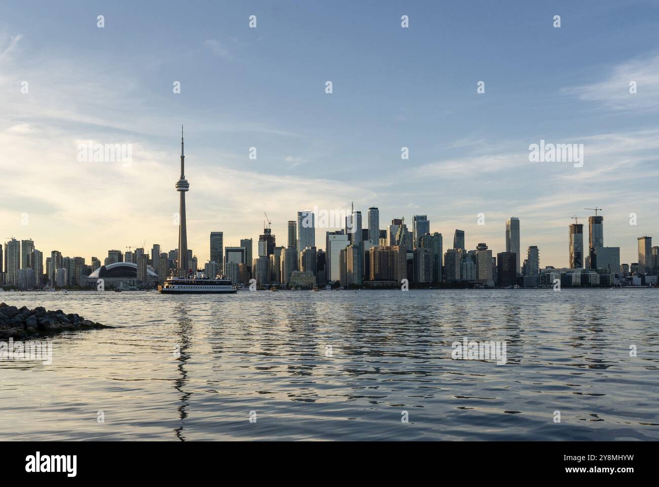 Toronto Downtown City skyline Ontario Canada Urban Stock Photo - Alamy