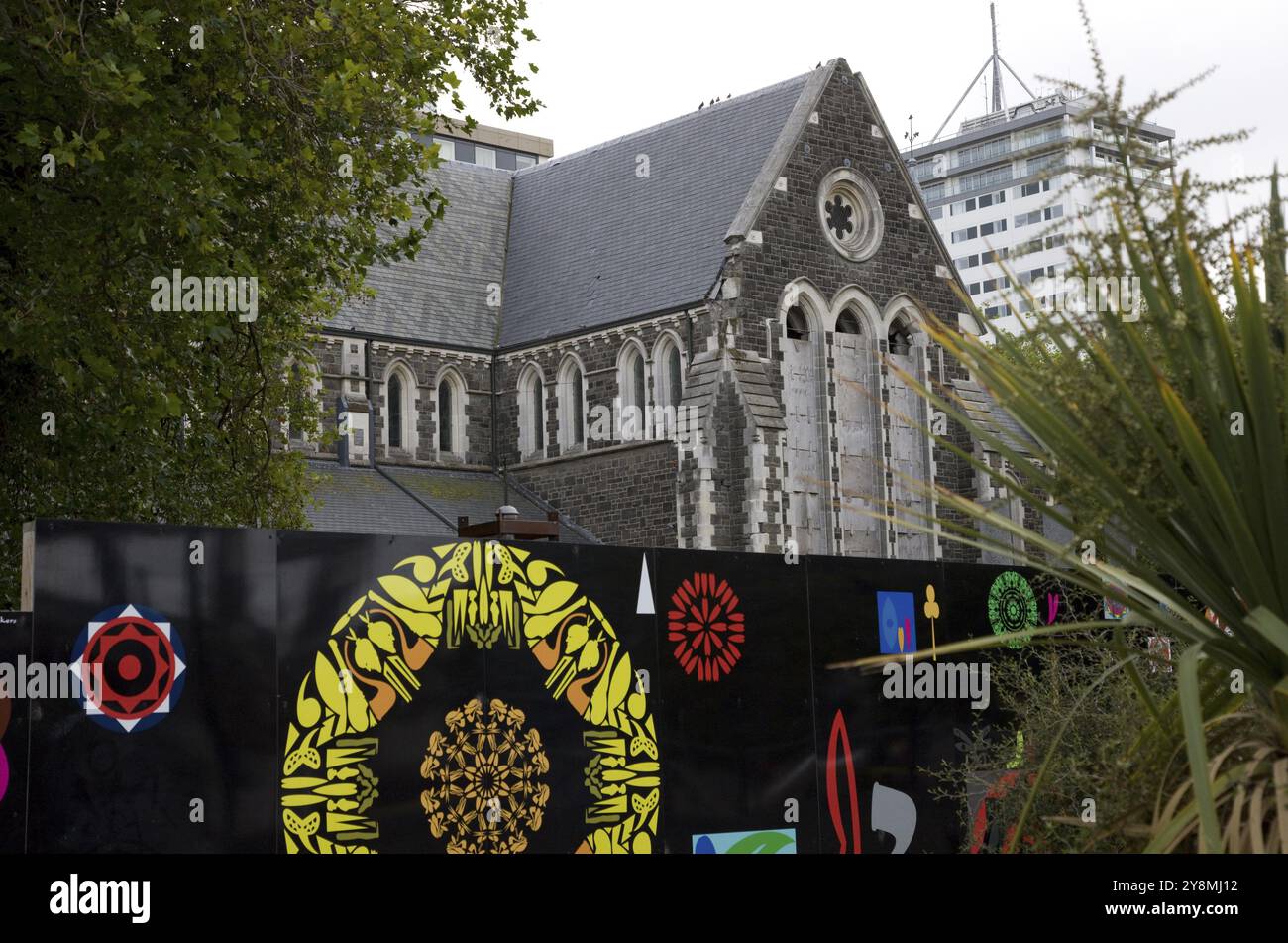 Christchurch New Zealand Earthquake Damage revitalization Project Stock ...