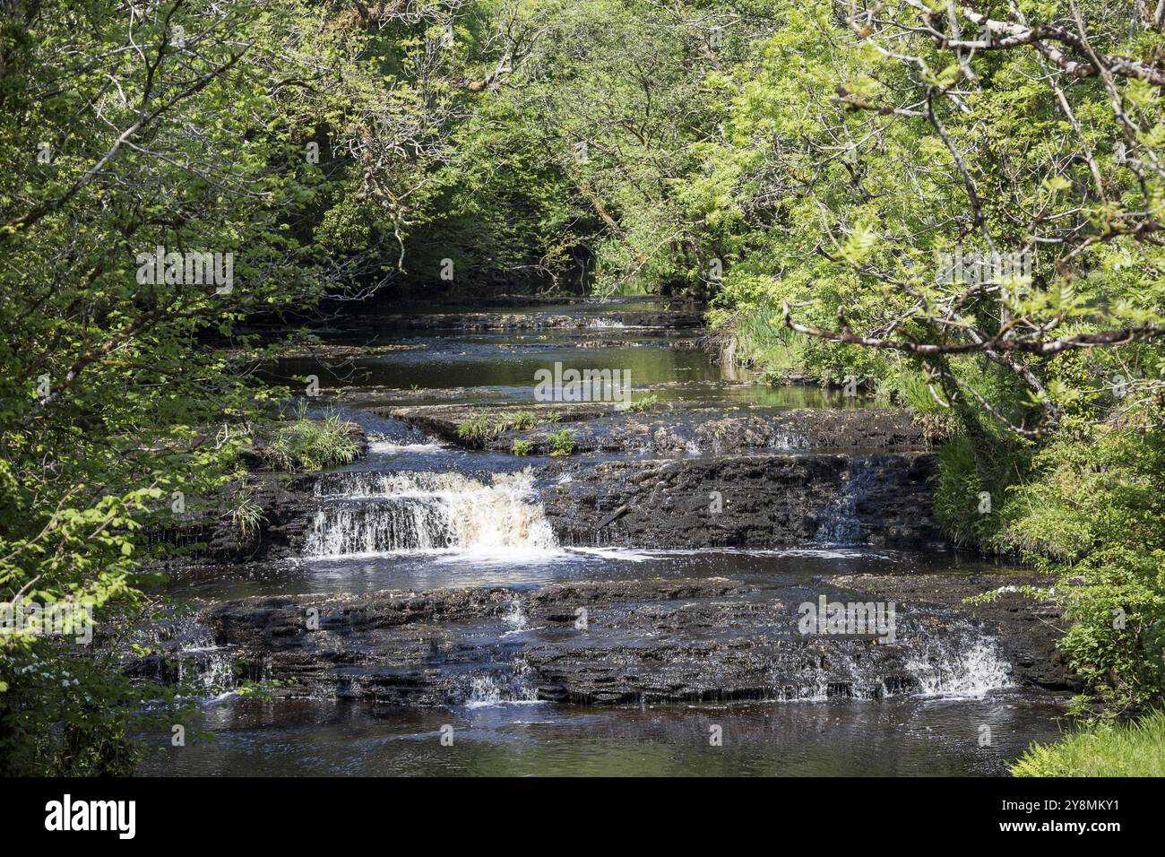 Waterfalls of the republic of ireland hi-res stock photography and ...