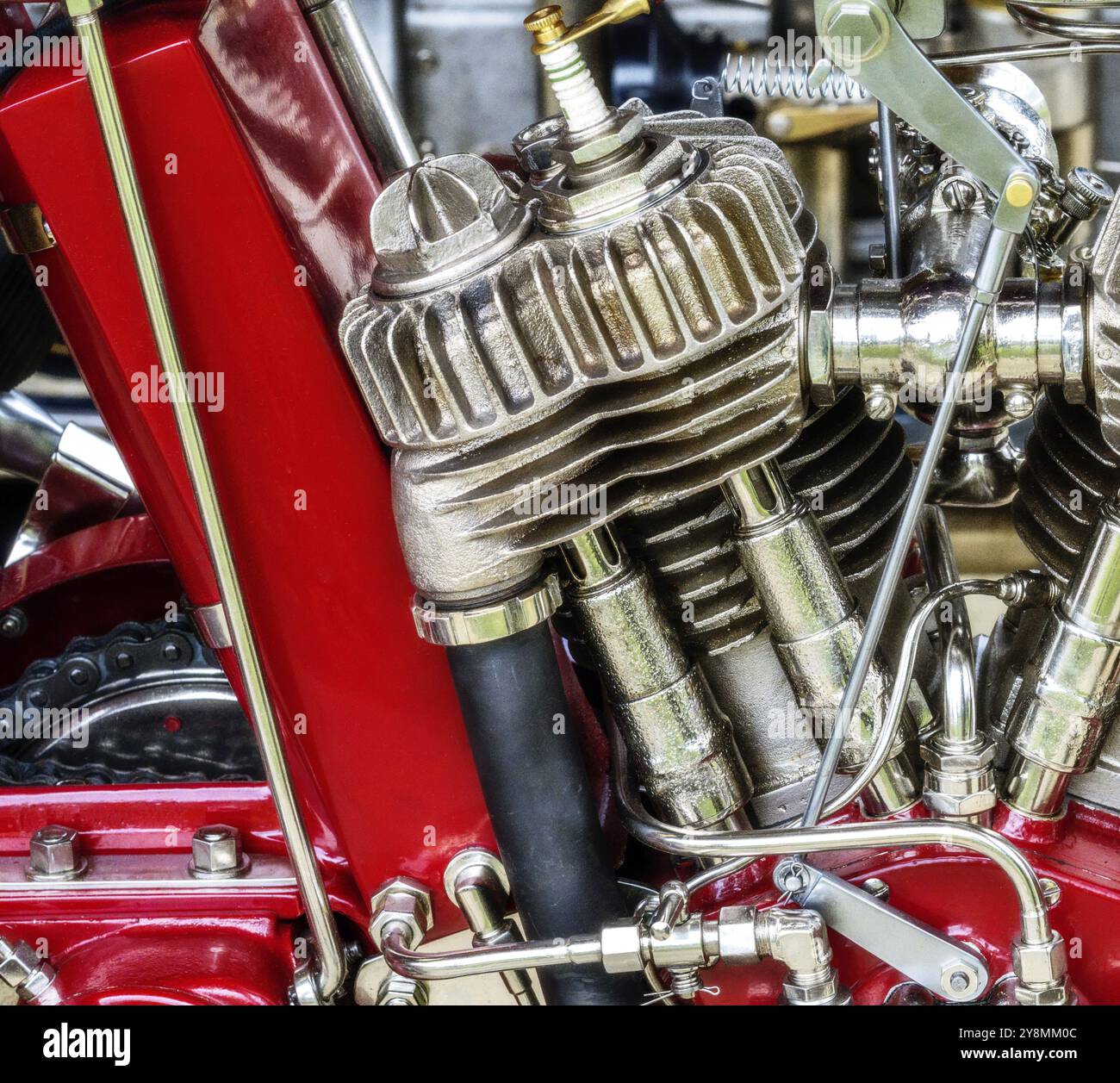Old motorbikes vintage motorcycles hi-res stock photography and images ...