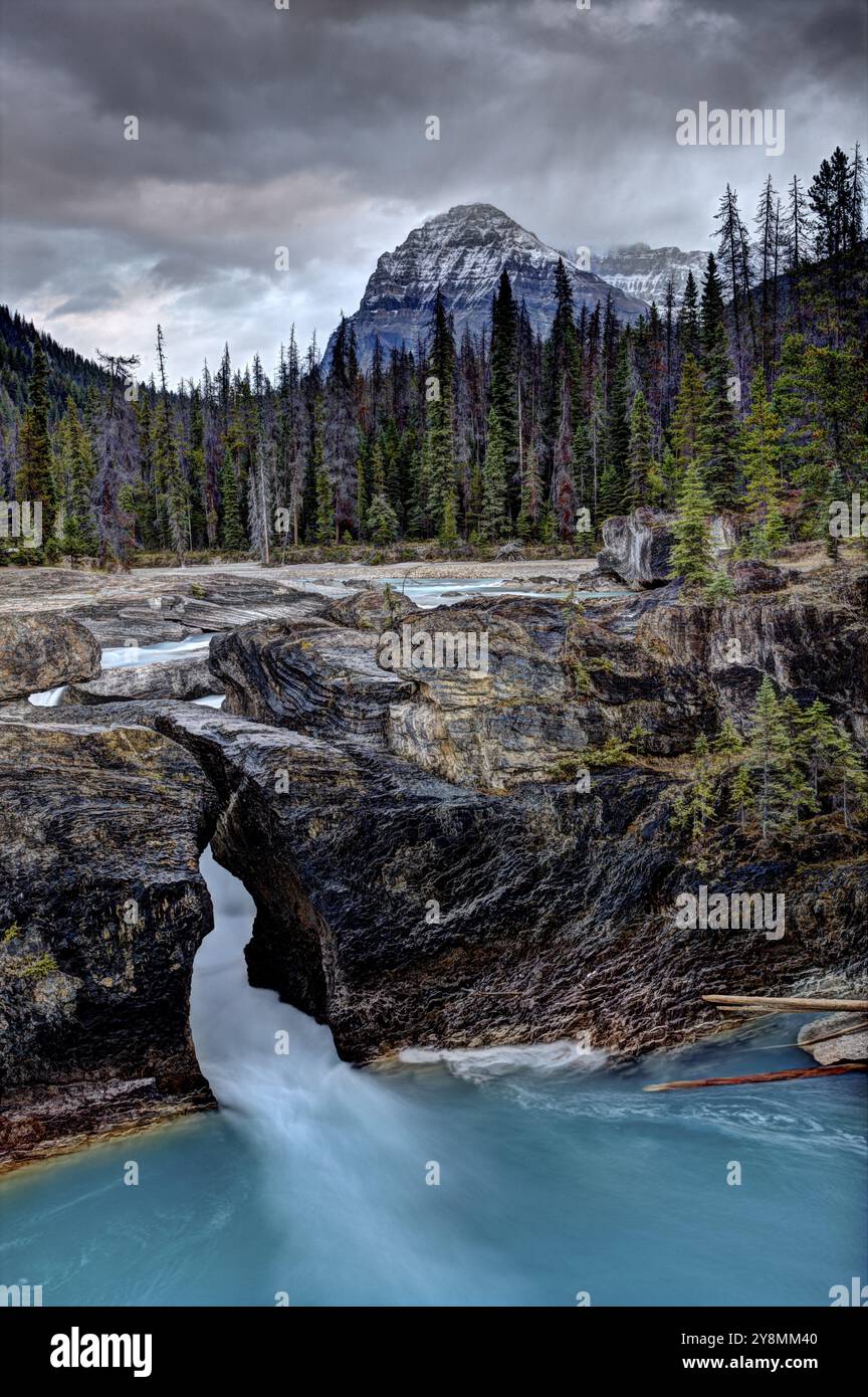 Natural Bridge Yoho National Park Canada Scenic Stock Photo - Alamy