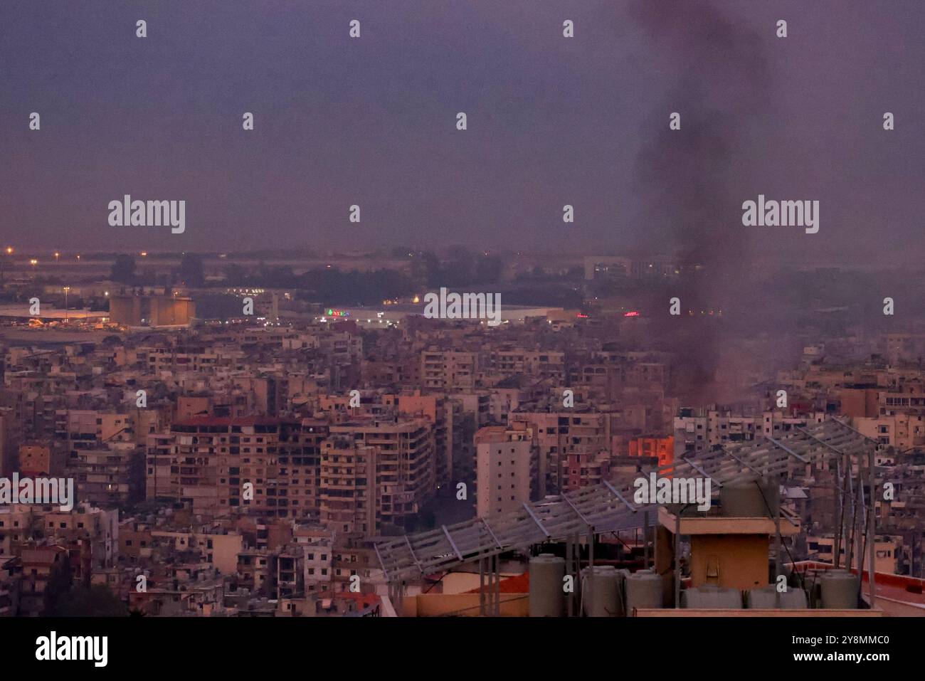Beirut, Lebanon. 06th Oct, 2024. Sylvain Rostaing/Le Pictorium - Beirut ...