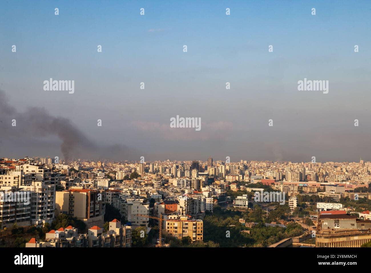 Beirut, Lebanon. 06th Oct, 2024. Sylvain Rostaing/Le Pictorium - Beirut ...