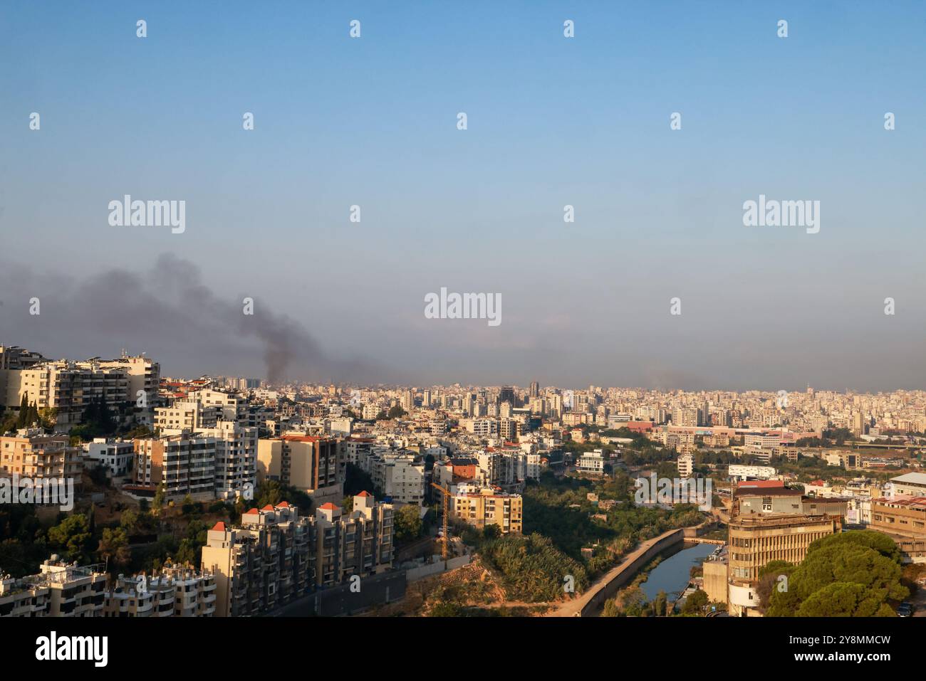 Beirut, Lebanon. 06th Oct, 2024. Sylvain Rostaing/Le Pictorium - Beirut ...