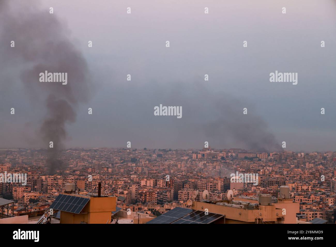 Beirut, Lebanon. 06th Oct, 2024. Sylvain Rostaing/Le Pictorium - Beirut ...